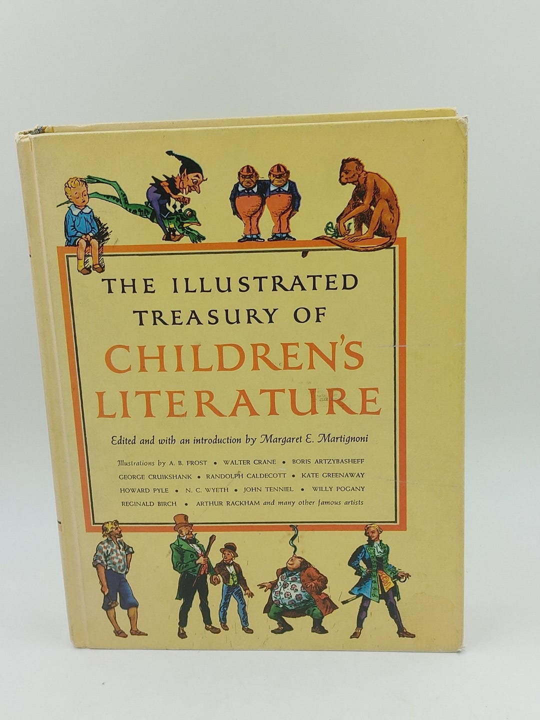 Vintage 1955 the Illustrated Treasury of Children's Literature Book - Etsy