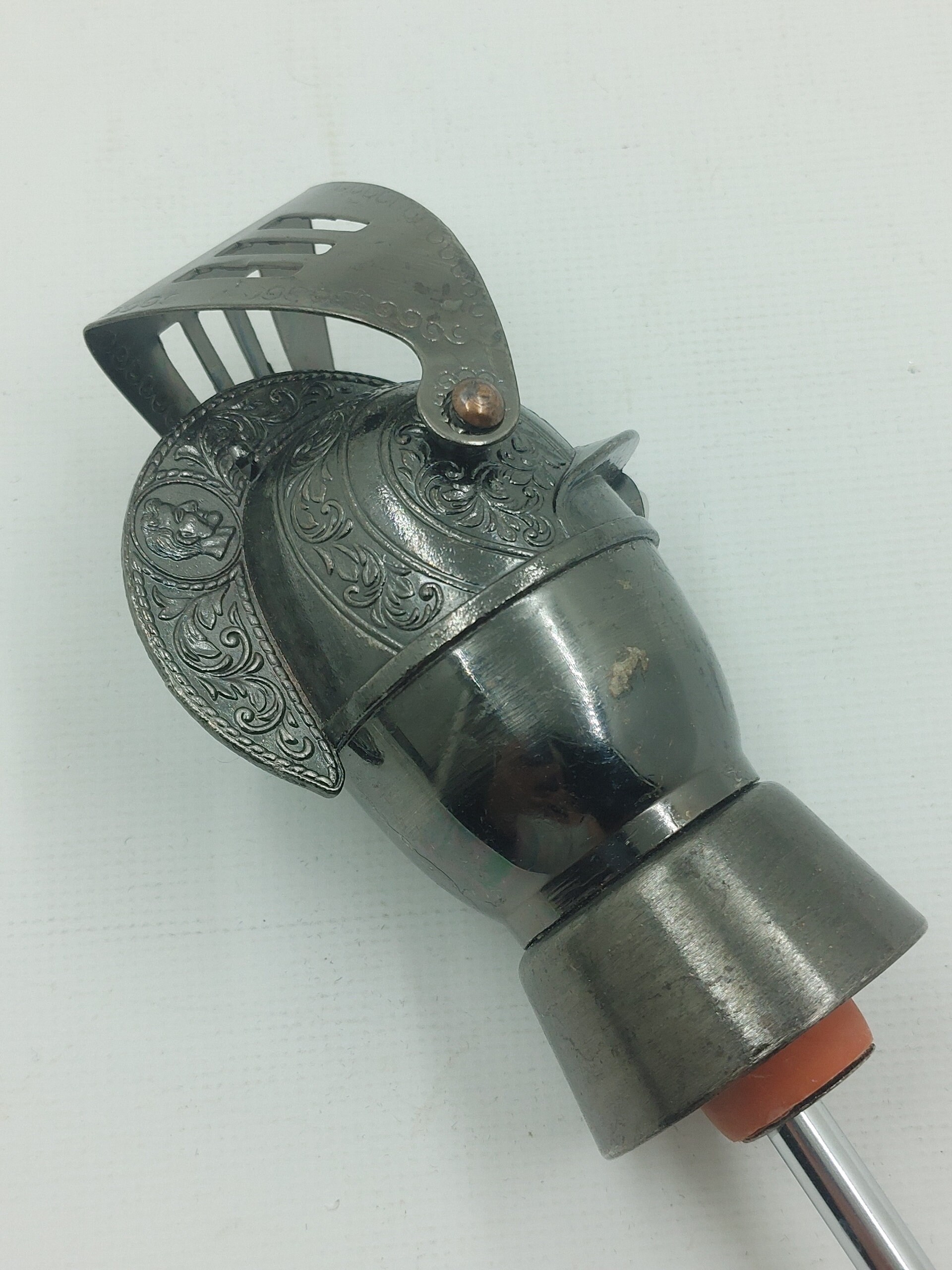 Vintage Bottle Pourer Shaped Knight Helmet - Etsy