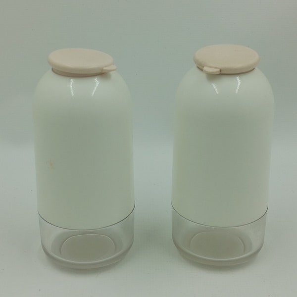 Tupperware Salt and Pepper Shakers - Etsy