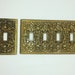 Vintage Metal Light Switch Covers - Etsy