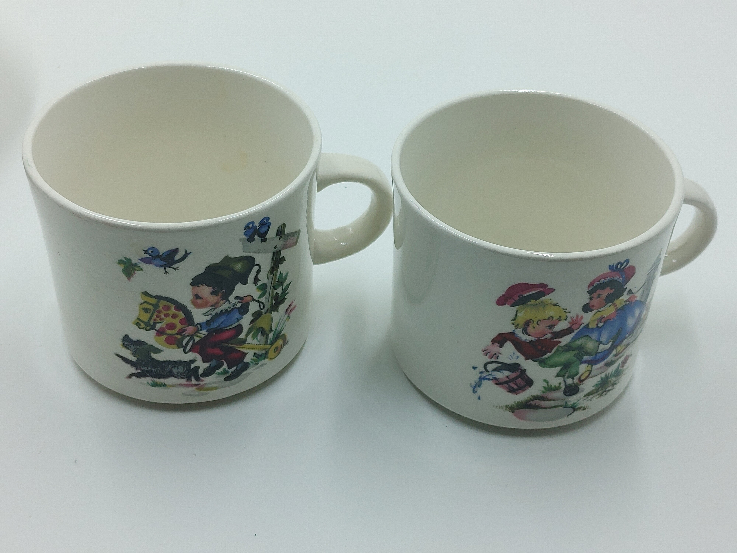 Arklow Ceramic Nursery Rhyme Dish Set - Etsy