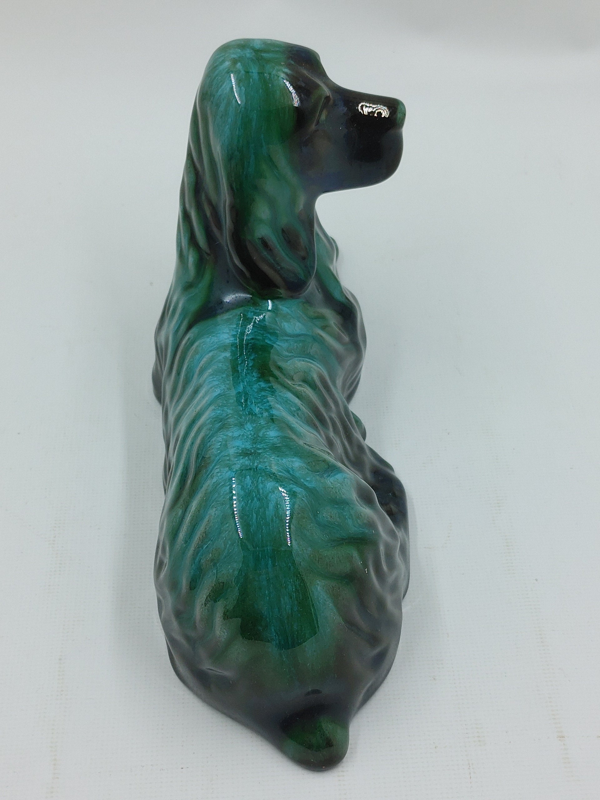 Vintage Blue Mountain Pottery Dog - Etsy
