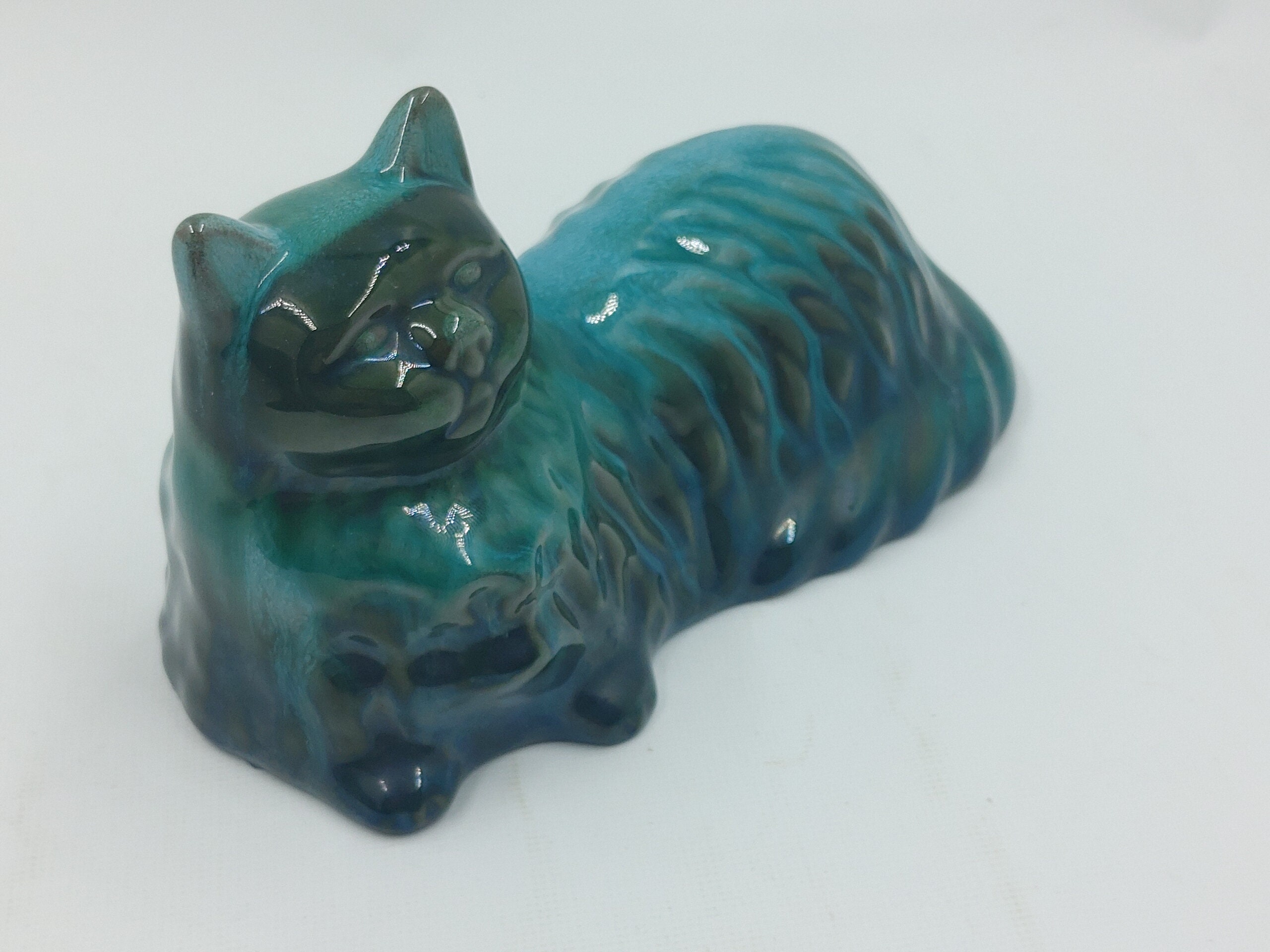 Vintage Blue Mountain Pottery Cat - Etsy