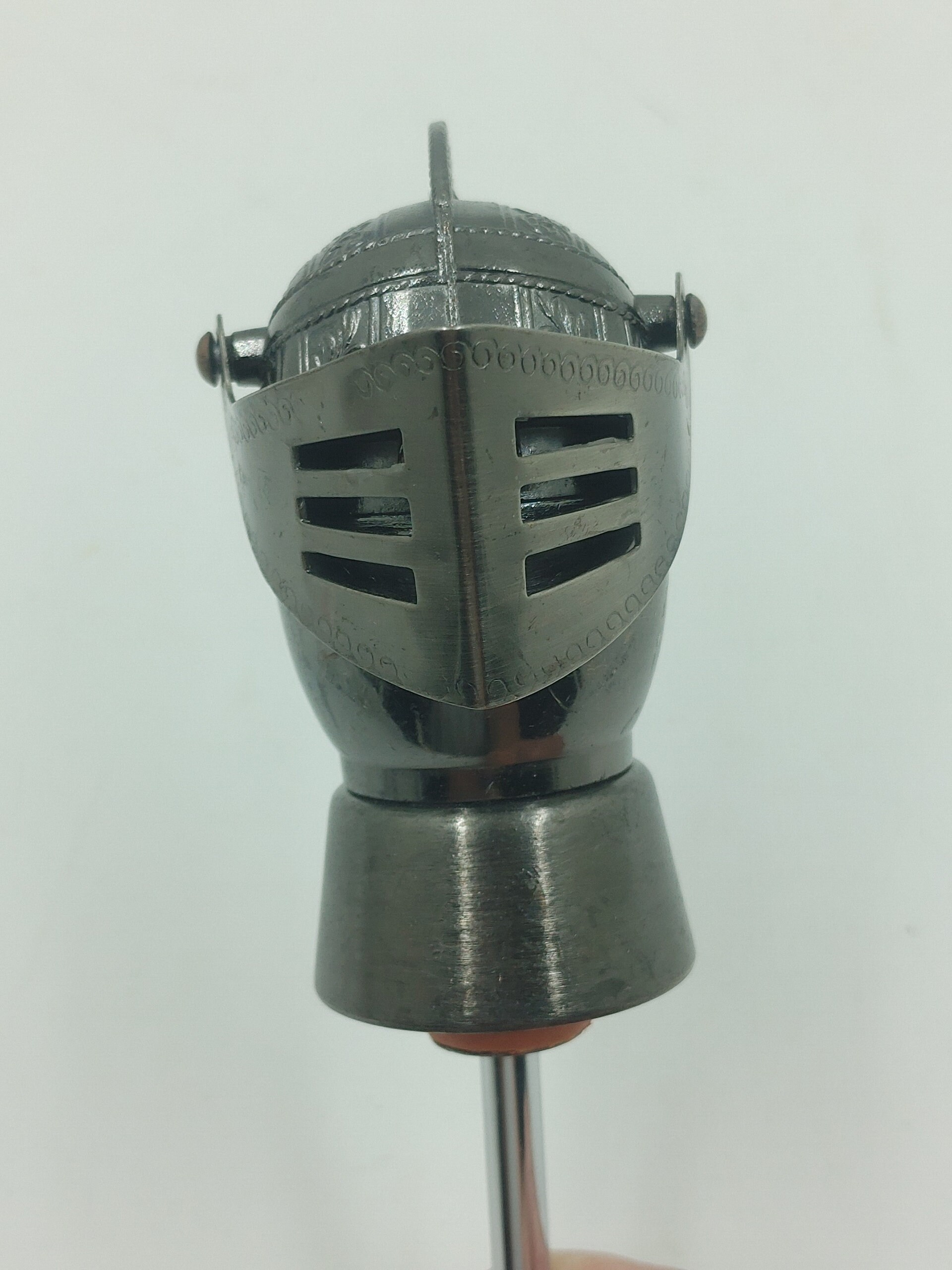 Vintage Bottle Pourer Shaped Knight Helmet - Etsy