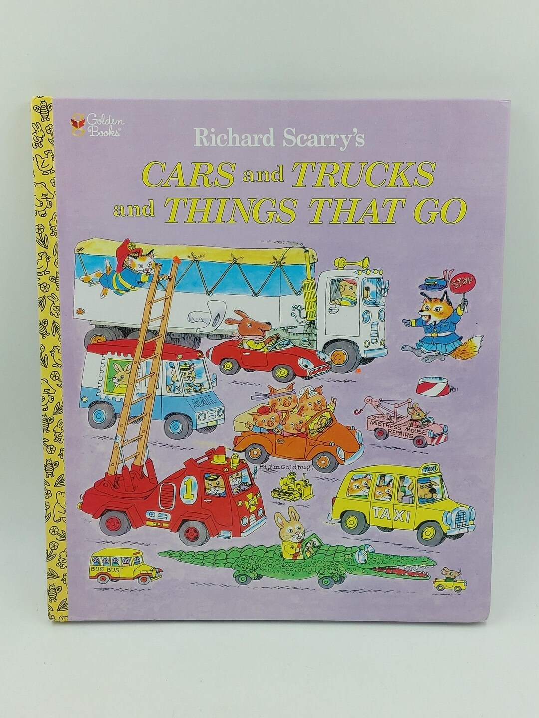 Vintage 2004 Richard Scarry's Cars and Trucks and Things That Go Book ...