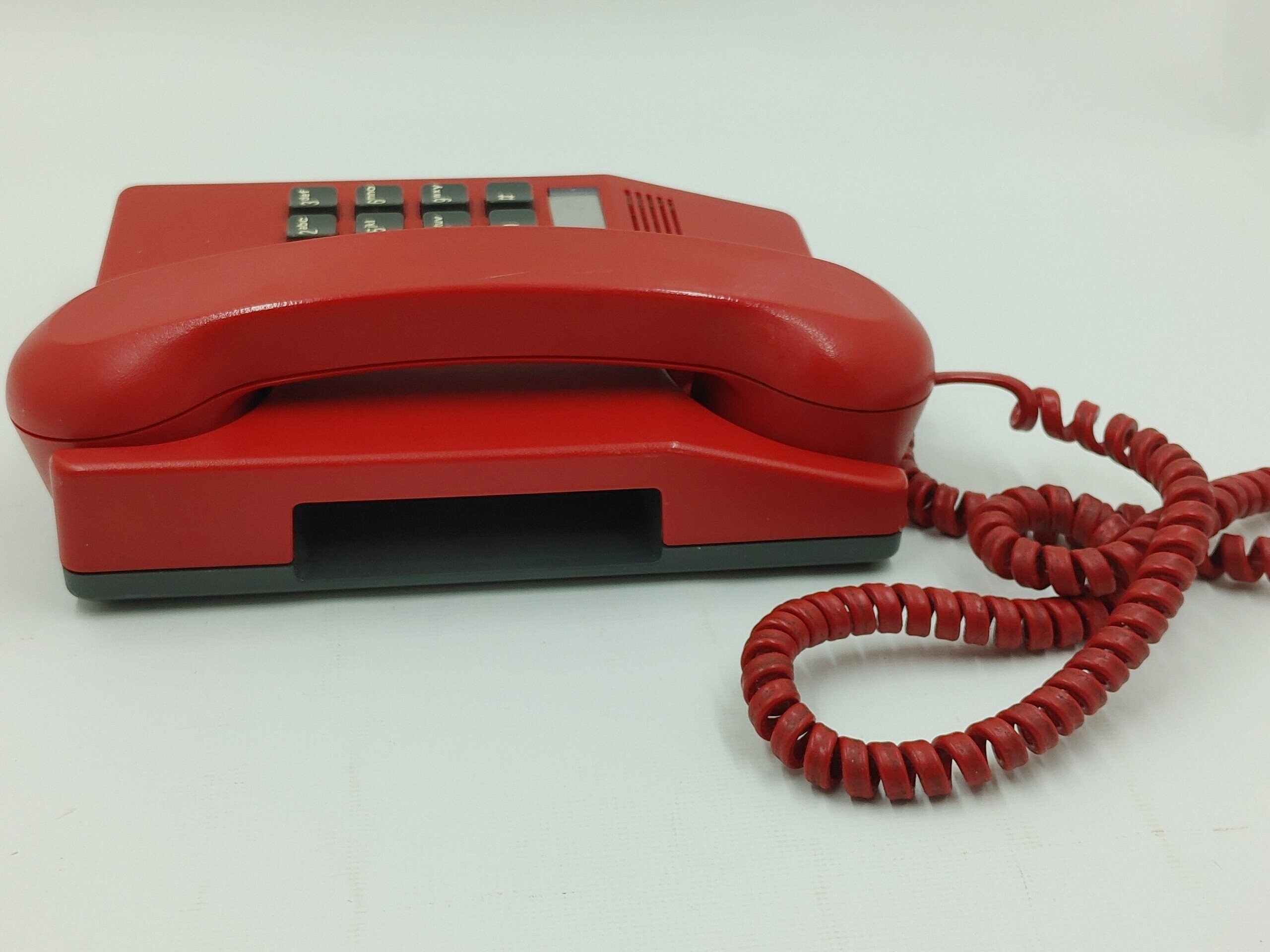 Vintage Northern Electric Red Touchpad Telephone - Etsy