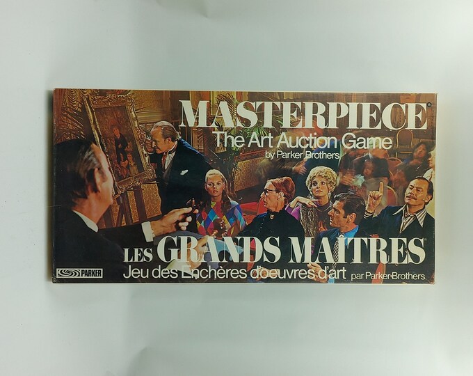 Vintage 1970 Complete Masterpiece Board Game - Etsy
