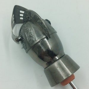 Vintage Bottle Pourer Shaped Knight Helmet - Etsy