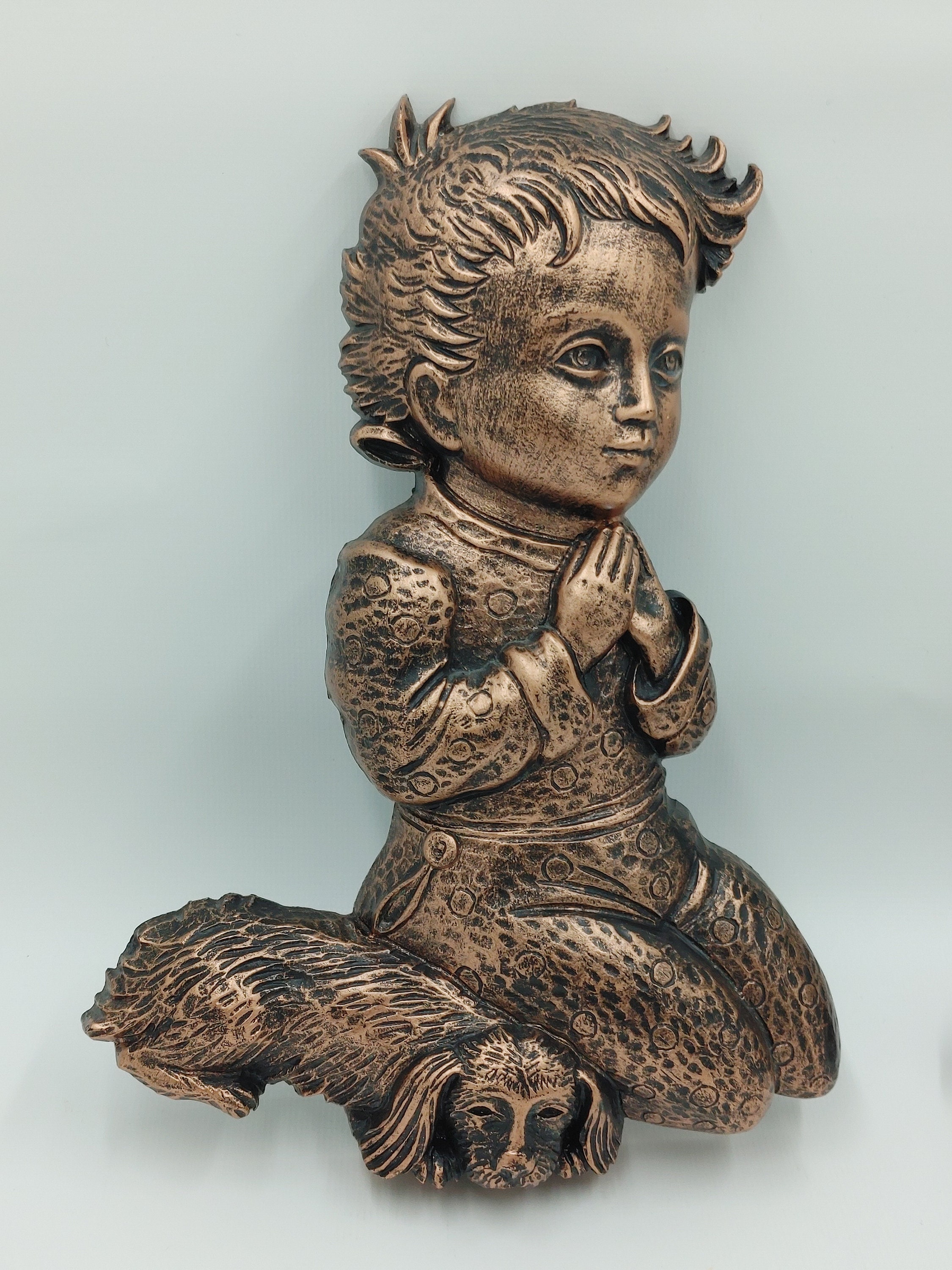 Vintage Praying Children Wall Plaques - Etsy