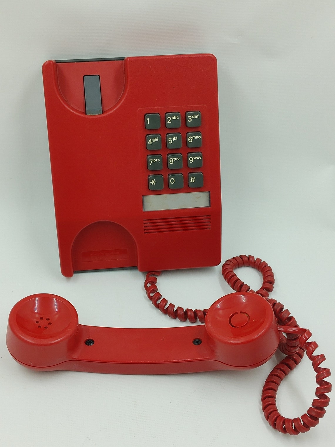 Vintage Northern Electric Red Touchpad Telephone - Etsy