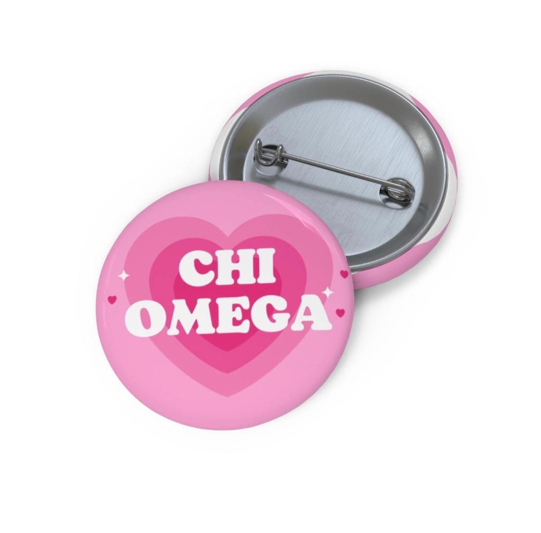 Custom Pin Buttons - Sorority Pin Design, Greek Life Accessories ...