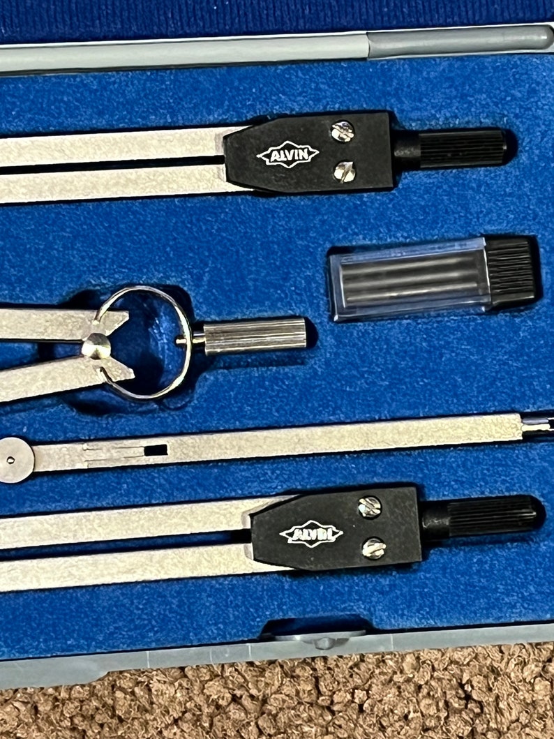 Alvin Model 510 Vintage Drawing/drafting Set Made in Germany - Etsy