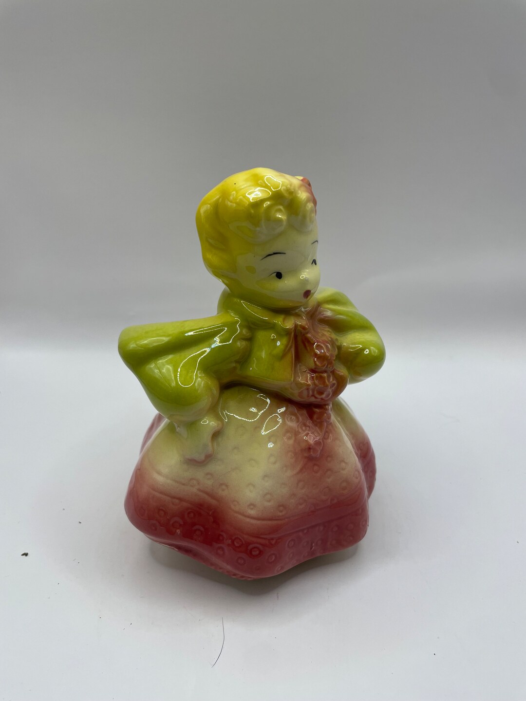 Hull Pottery Little Girl With Flowers - Etsy