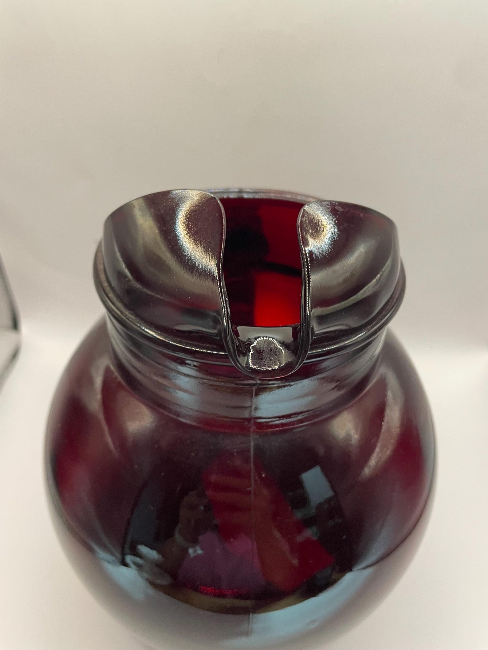 Vintage Royal Ruby Pitcher Set: Anchor Hocking Windsor Tumblers - Etsy
