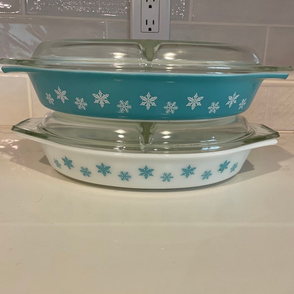 Pyrex Snowflake - Etsy