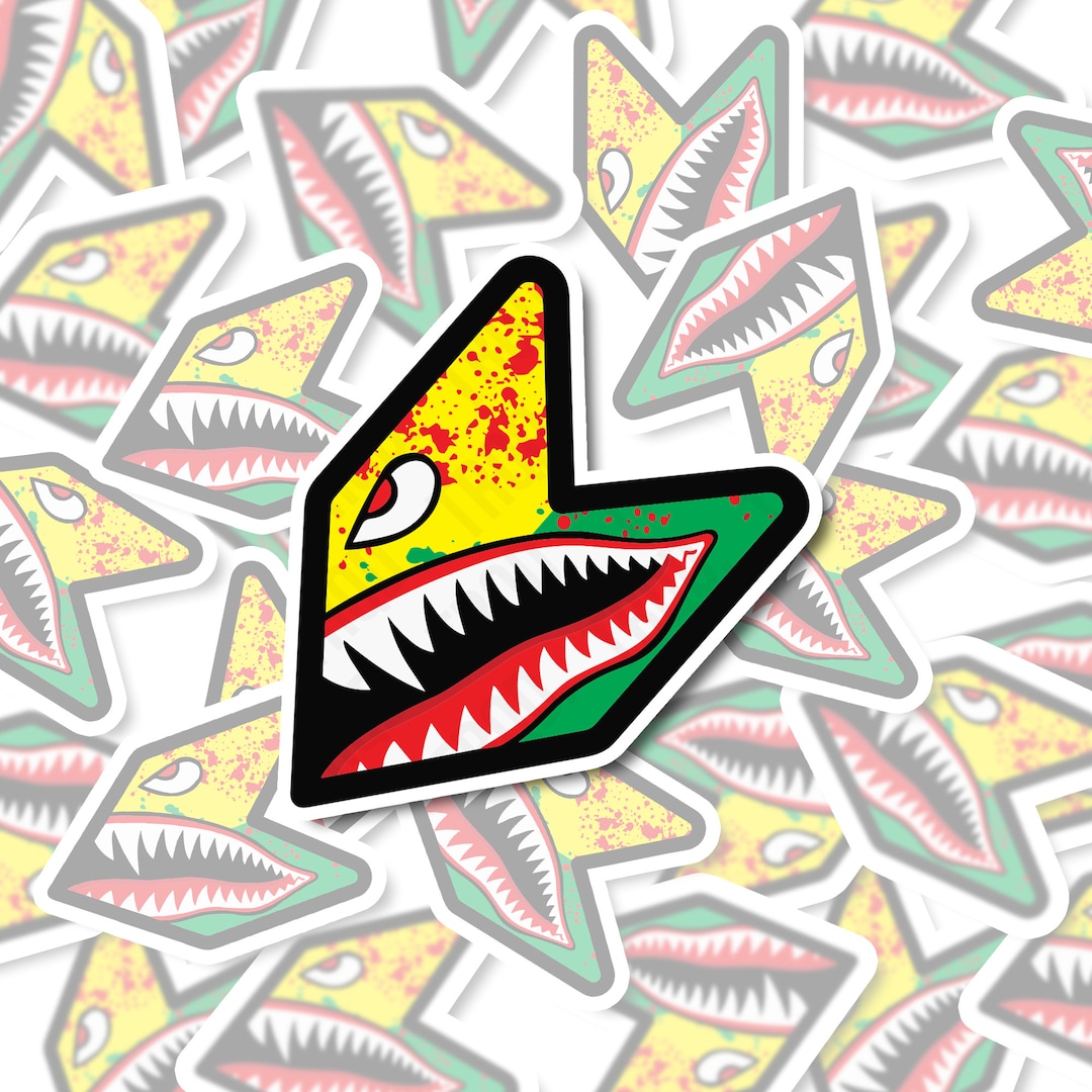 JDM Shark Shoshinsha Sticker Vinyl Graphics Automotive - Etsy