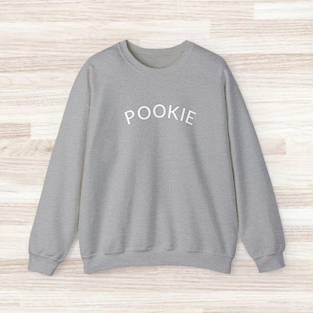 POOKIE Sweatshirt, Really Cute Pookie Sibling, Couplewear, Friends Wear ...