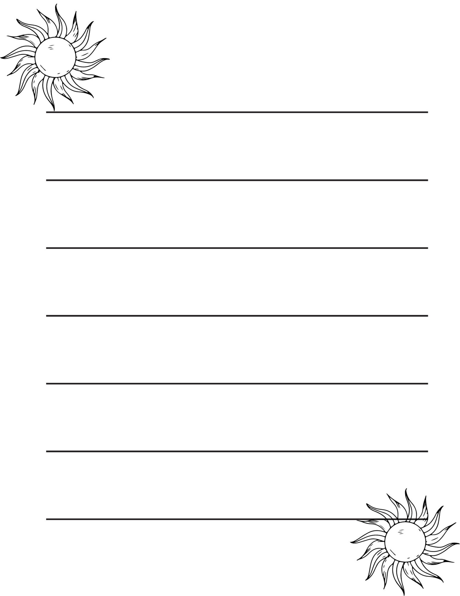 Elementary Prompt Paper, Monthly Designs. - Etsy