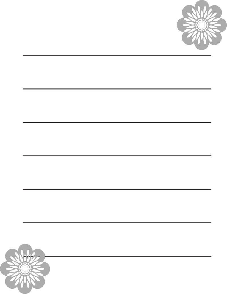 Elementary Prompt Paper, Monthly Designs. - Etsy
