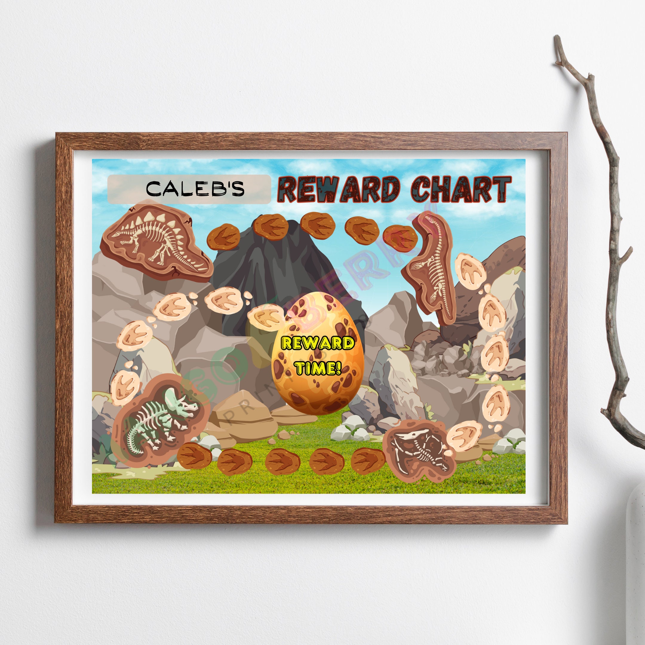 Printable Reward Chart, Toddler Reward Chart, Kids Routine Chart, Child ...