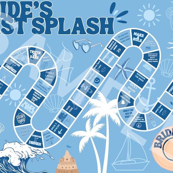 Last Splash Board Game - Etsy