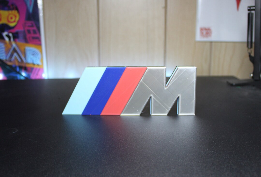 BMW M Series 3D Printed Logo Art - Etsy