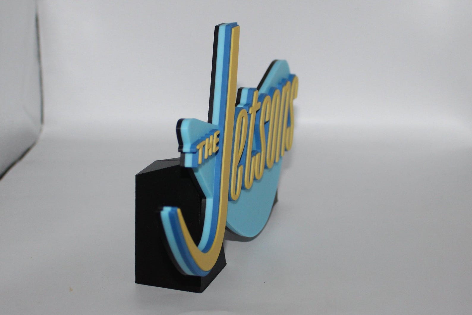 The Jetsons 3D Printed Logo Sign Wall Desk Shelf Art - Etsy