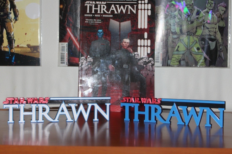 Thrawn 3D Printed Logo Sign Wall Desk Shelf Art - Etsy