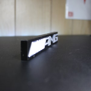 Mercedes AMG Logo 3D Printed Logo Art - Etsy