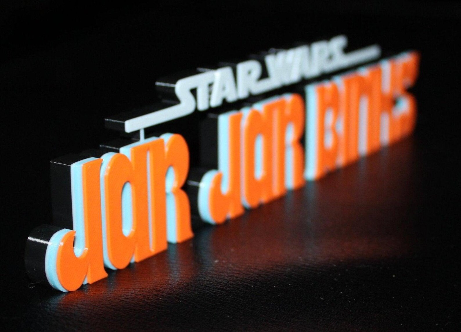 Jar Jar Binks 3D Printed Logo Sign Wall Desk Shelf Art - Etsy