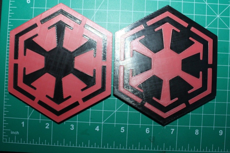 Sith Empire Emblem 3D Printed Logo Sign Wall Desk Shelf Art - Etsy