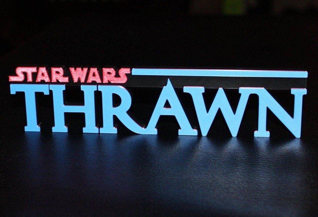 Thrawn 3D Printed Logo Sign Wall Desk Shelf Art - Etsy