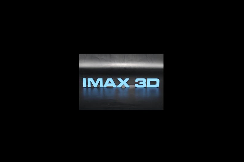 IMAX 3D, 3D Printed Logo Sign Wall Desk Shelf Art - Etsy