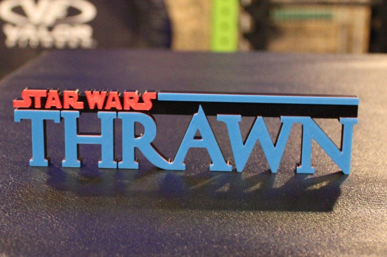 Thrawn 3D Printed Logo Sign Wall Desk Shelf Art - Etsy