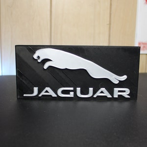 Jaguar 3D Printed Logo Art - Etsy