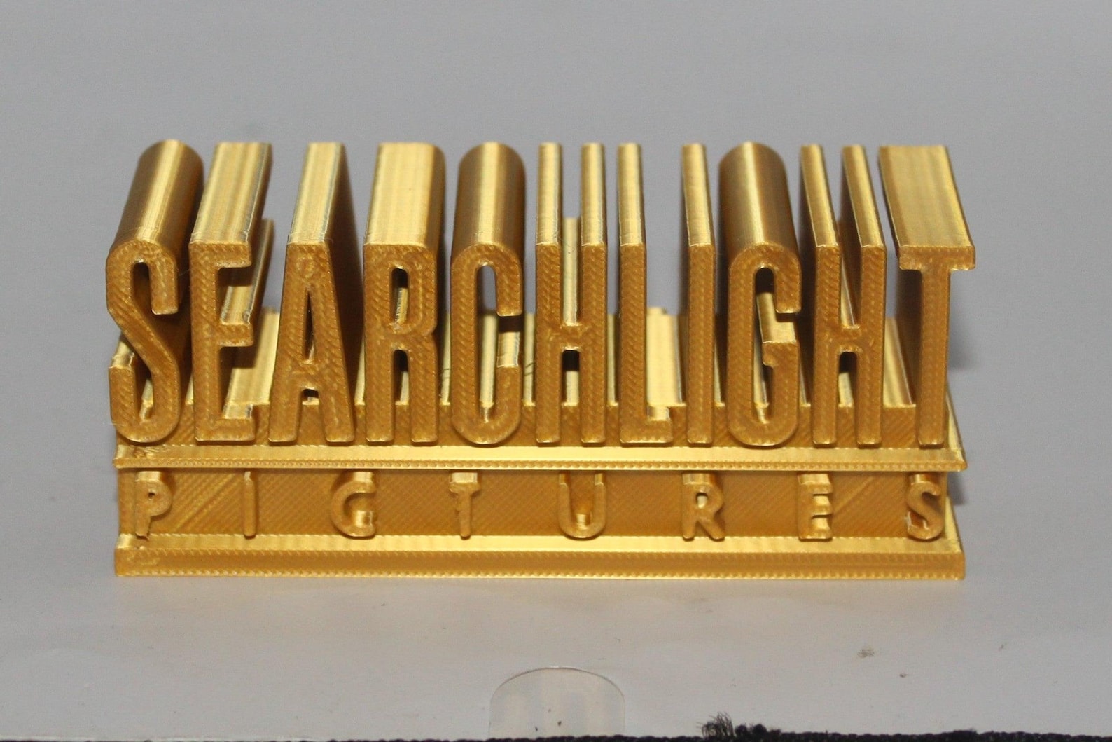 Searchlight Pictures 3D Printed Logo Sign Wall Desk Shelf Art - Etsy