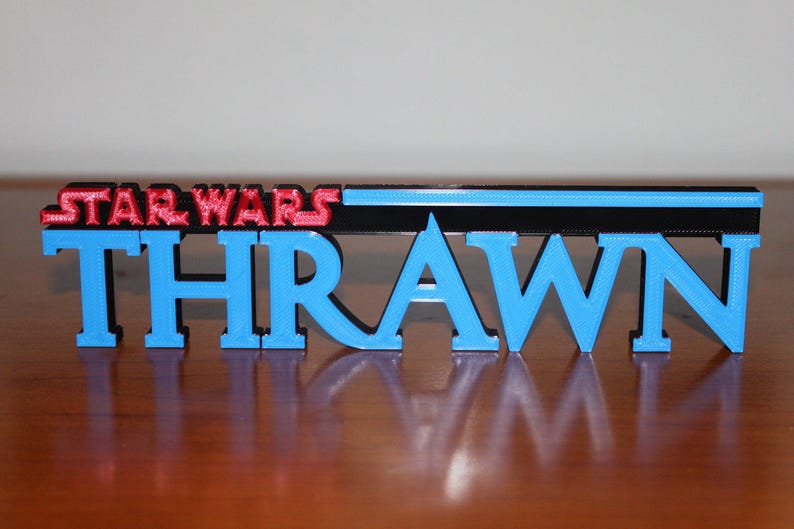 Thrawn 3D Printed Logo Sign Wall Desk Shelf Art - Etsy