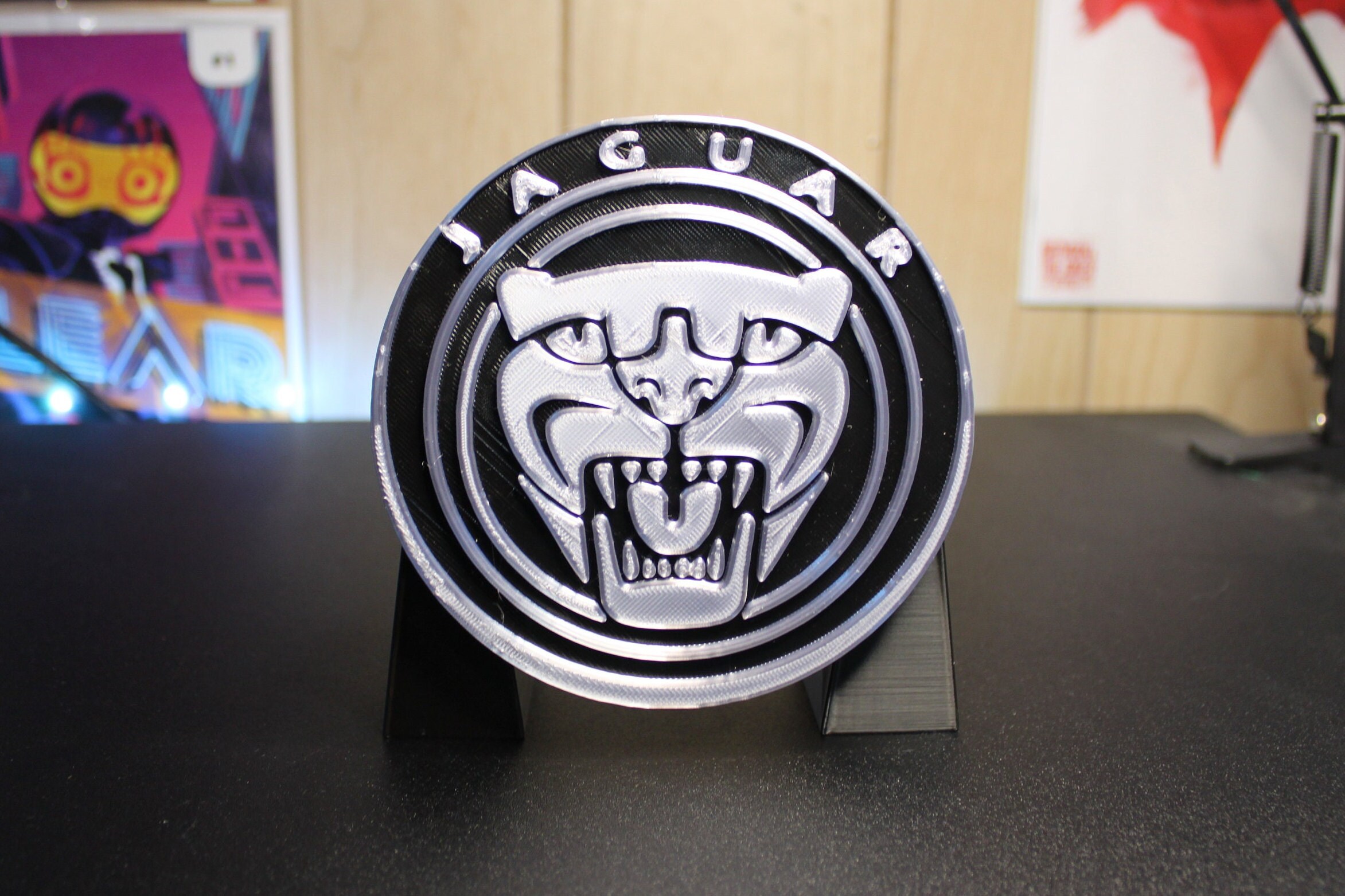 Jaguar Logo 3d Model