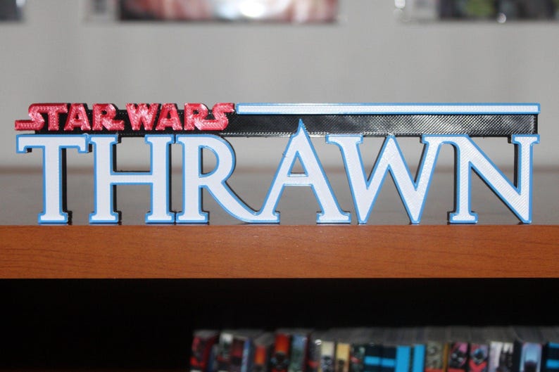 Thrawn 3D Printed Logo Sign Wall Desk Shelf Art - Etsy