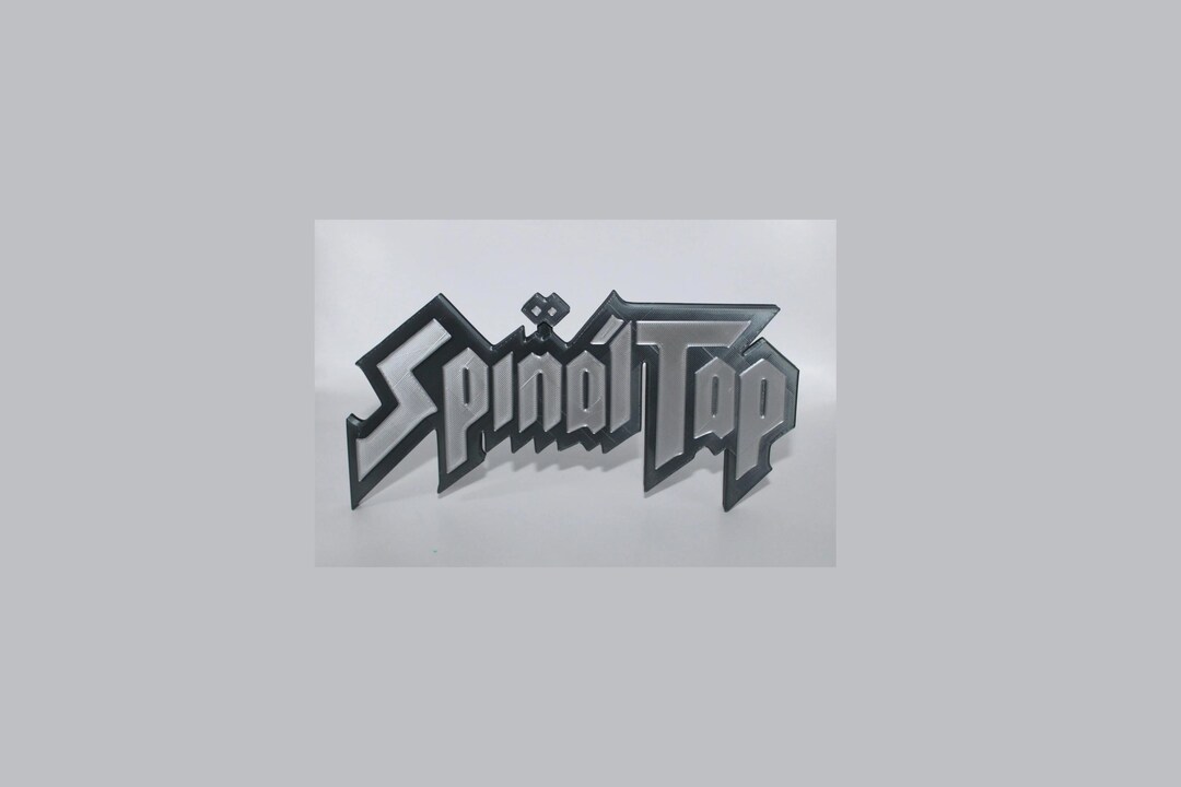 Spinal Tap 3D Printed Logo Sign Wall Desk Shelf Art - Etsy