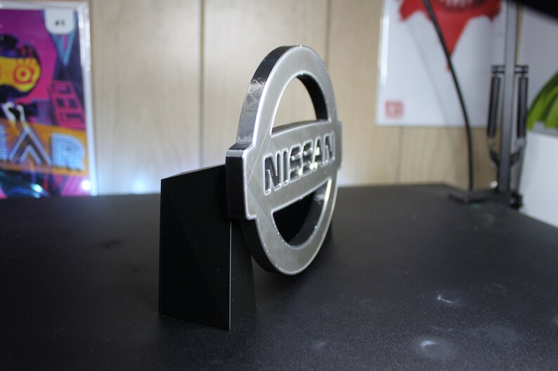 Nissan 3D Printed Logo Art - Etsy