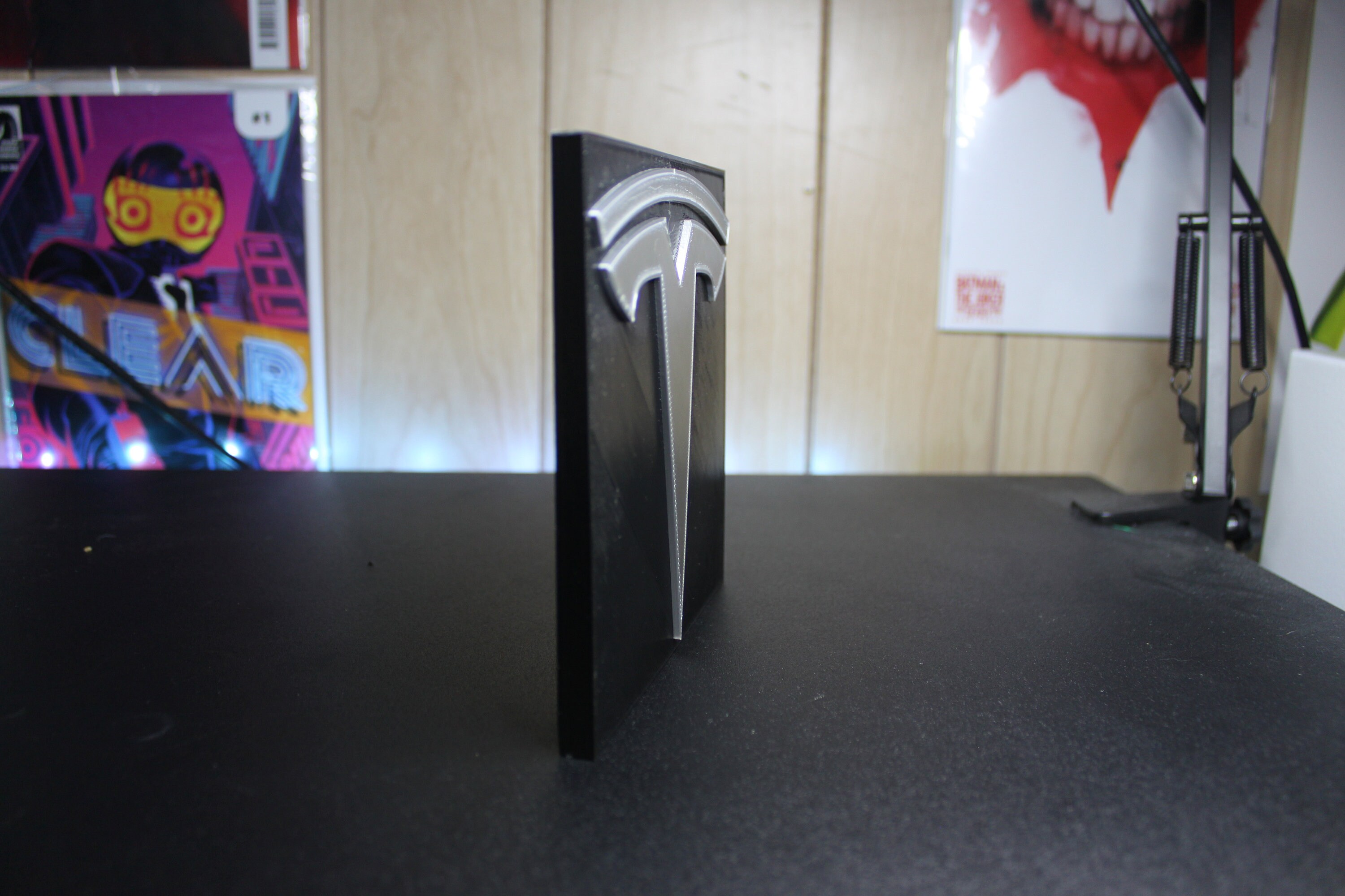 Tesla3d Printed Logo Art - Etsy