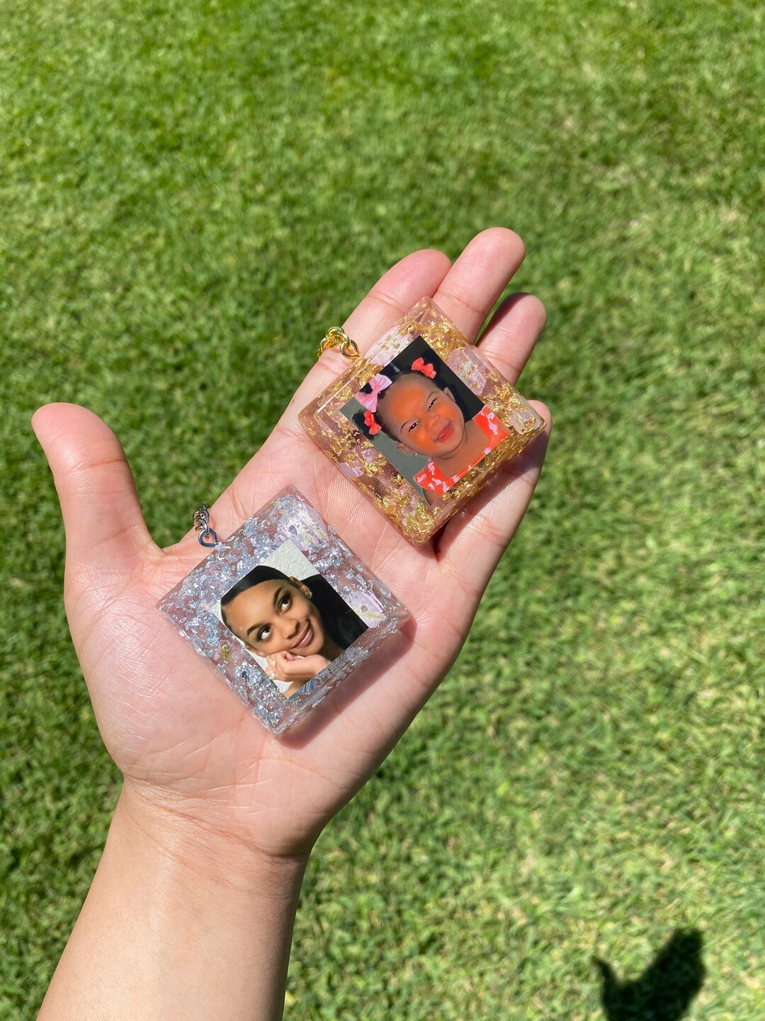 Personalized Photo Keychains - Etsy