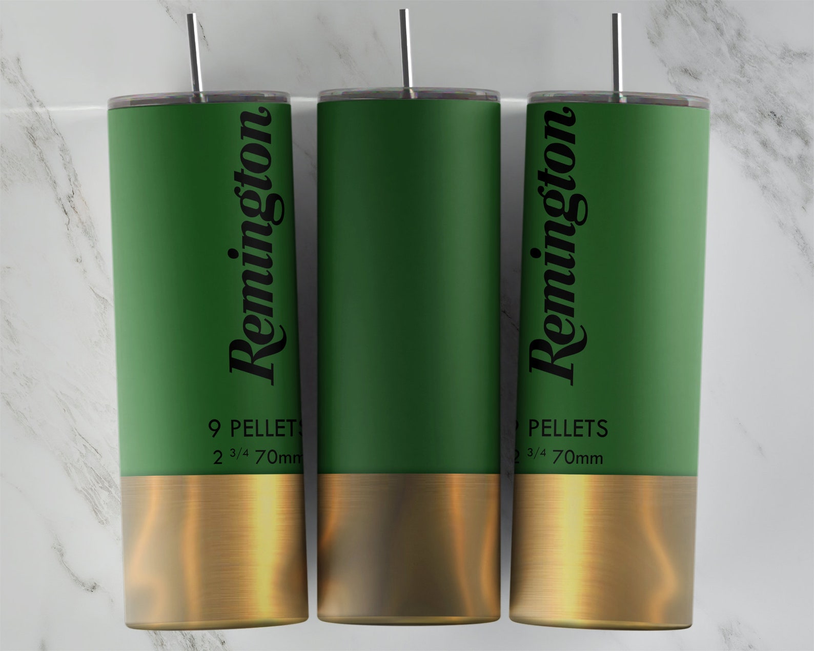 Shotgun Shell Tumbler Design, 20 Oz Skinny Tumbler Design, Sublimation ...