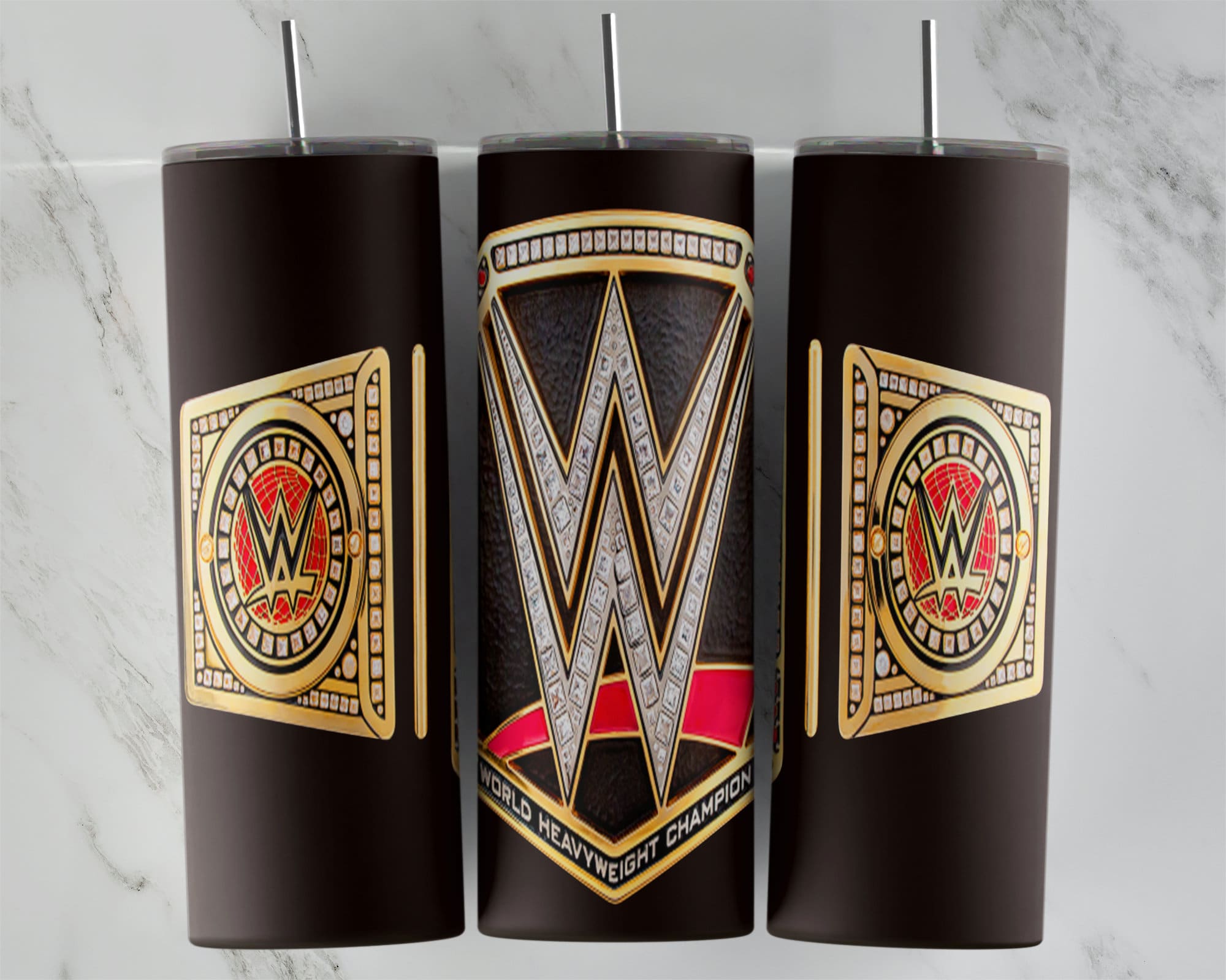 WWE Tumbler Design, 20 Oz Skinny Tumbler Design, Sublimation Image ...