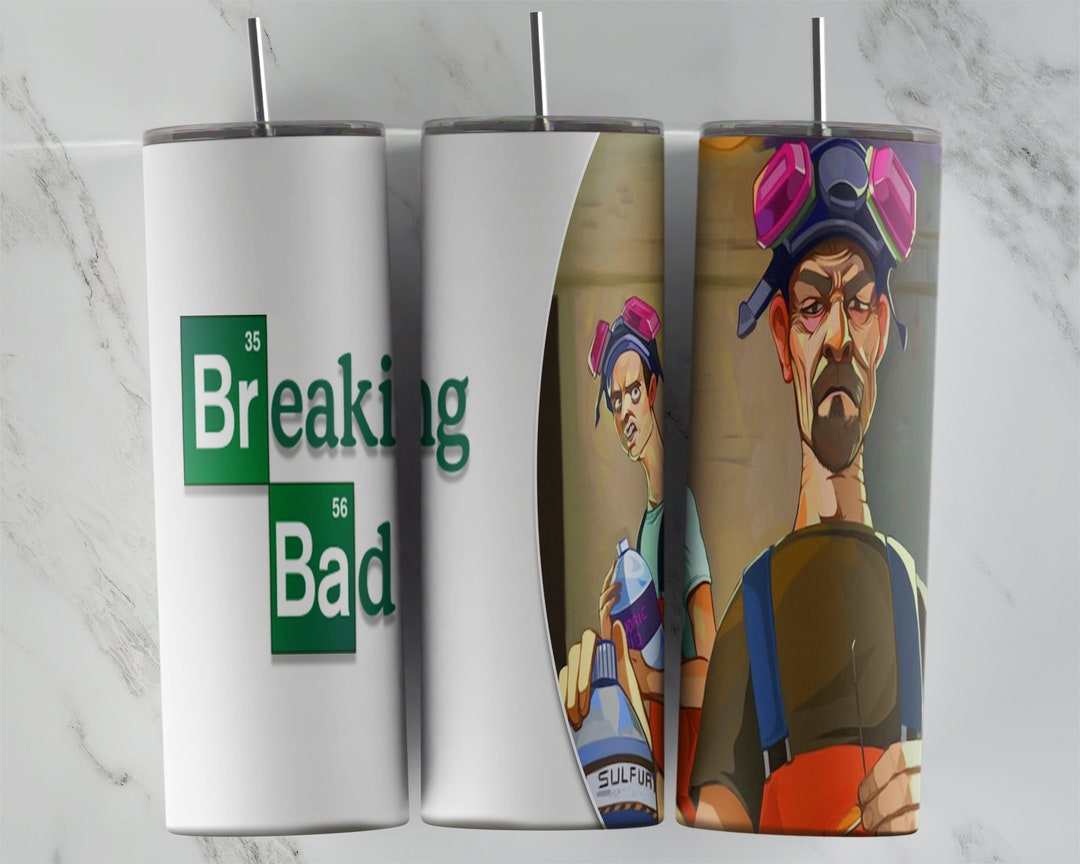 Breaking Bad Tumbler Design, 20 Oz Skinny Tumbler Design, Sublimation ...