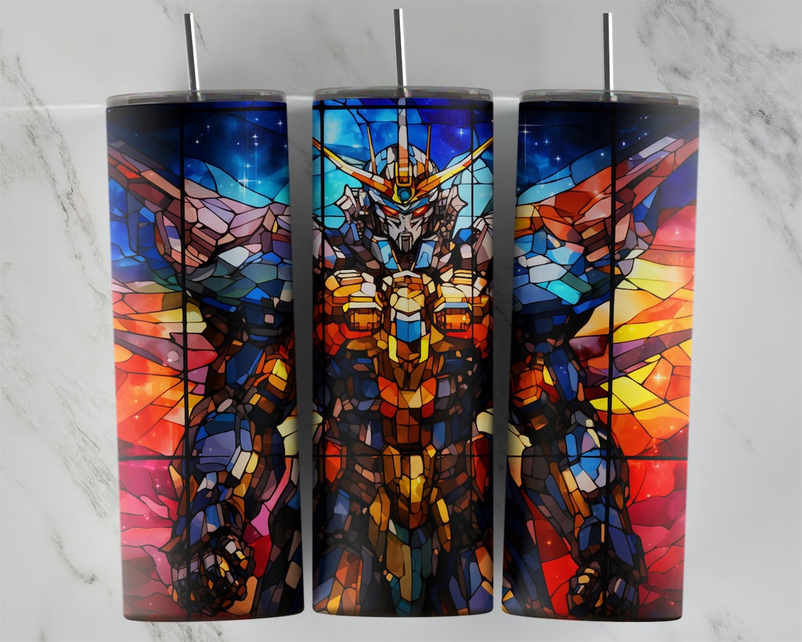 3D Inflated Transformers Tumbler Design, 20 Oz Skinny Tumbler Design ...