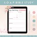 Bible Study Bundle, 8 Templates Digital Bible Study, Faith Journal ...