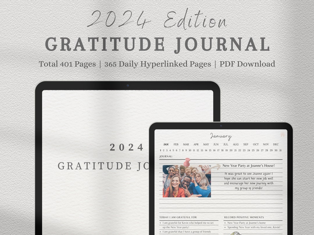 Digital Gratitude Journal Daily Gratitude Journal for Ipad, Goodnotes ...