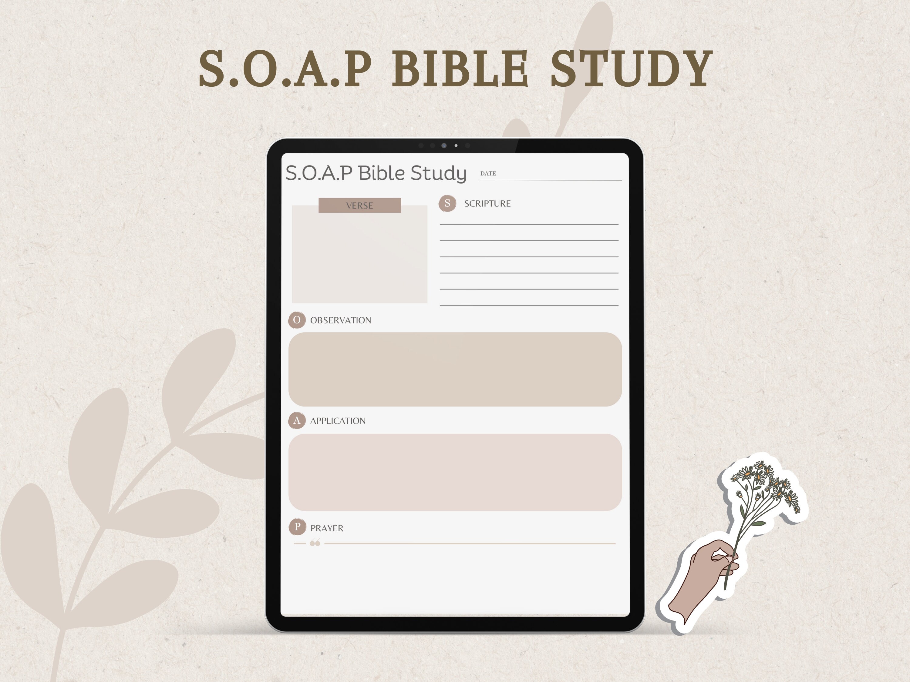 Bible Study Bundle 6 Templates Digital Bible Study Faith - Etsy